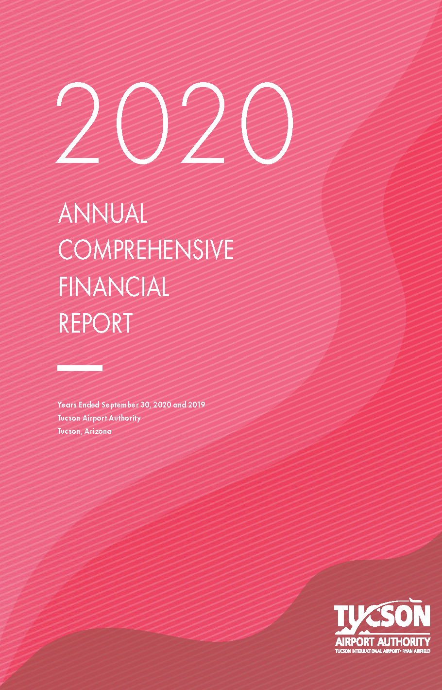 2020 Final ACFR Cover / Fly Tucson