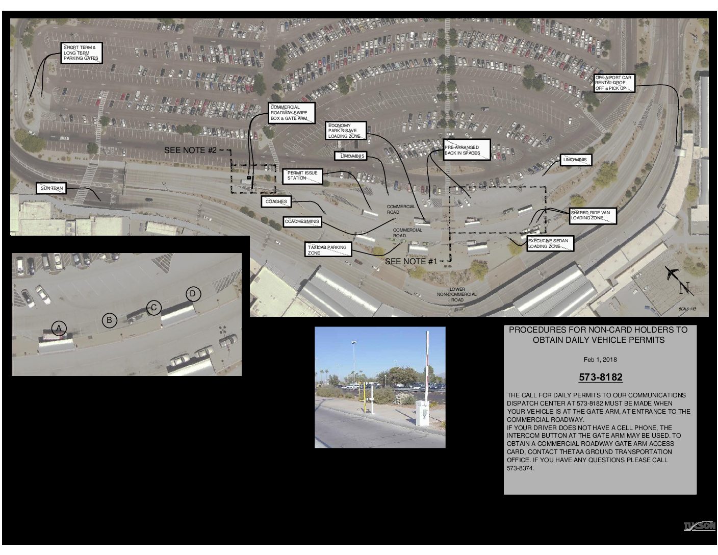 Commercial-Roadway-Map-WS-11_2020 / Fly Tucson