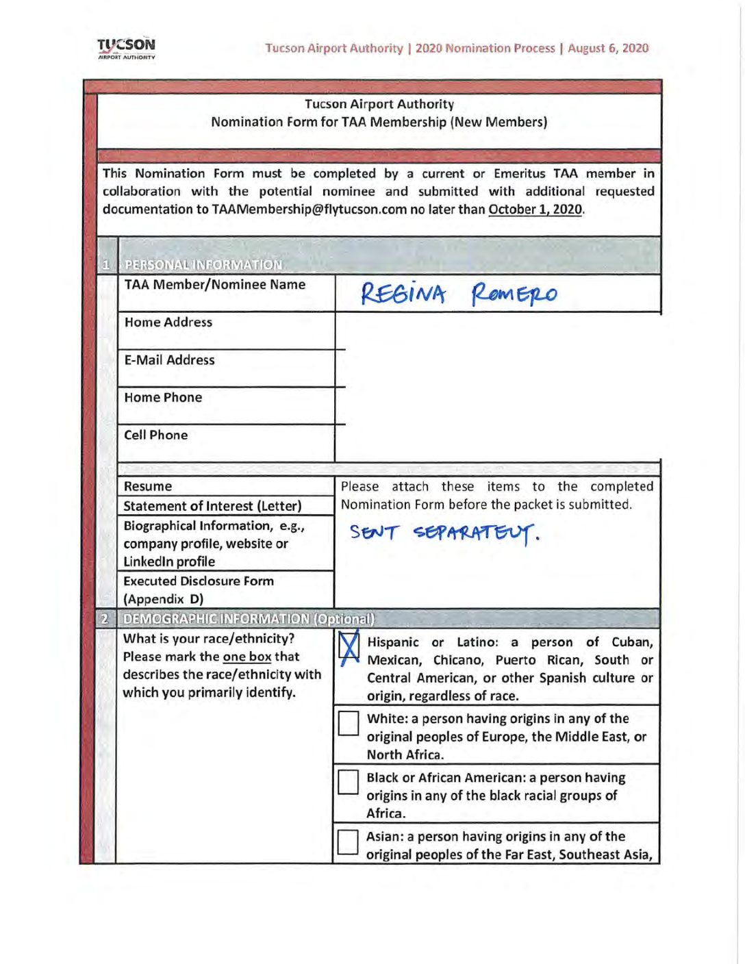 Regina_Romero / Fly Tucson