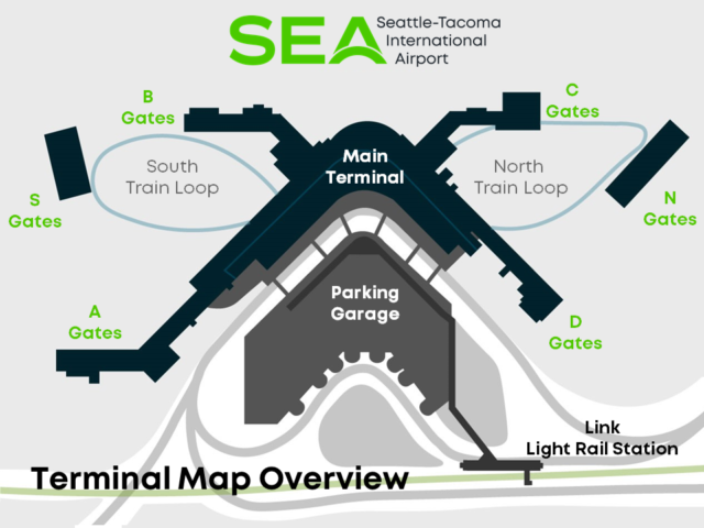 Terminal – SEA Airport Terminal Map / Fly Tucson